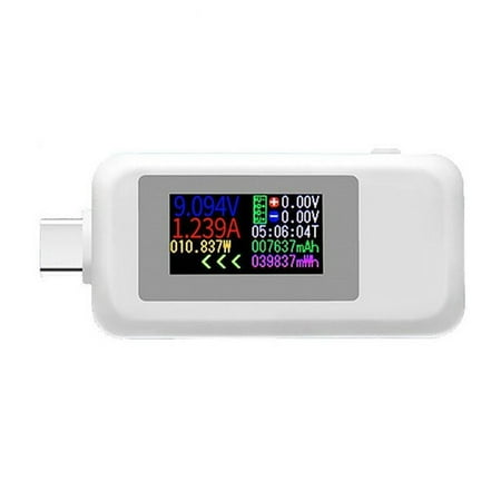 Type-C USB Tester Memory Function Current Voltage Meter 4-30V 0-5A ...