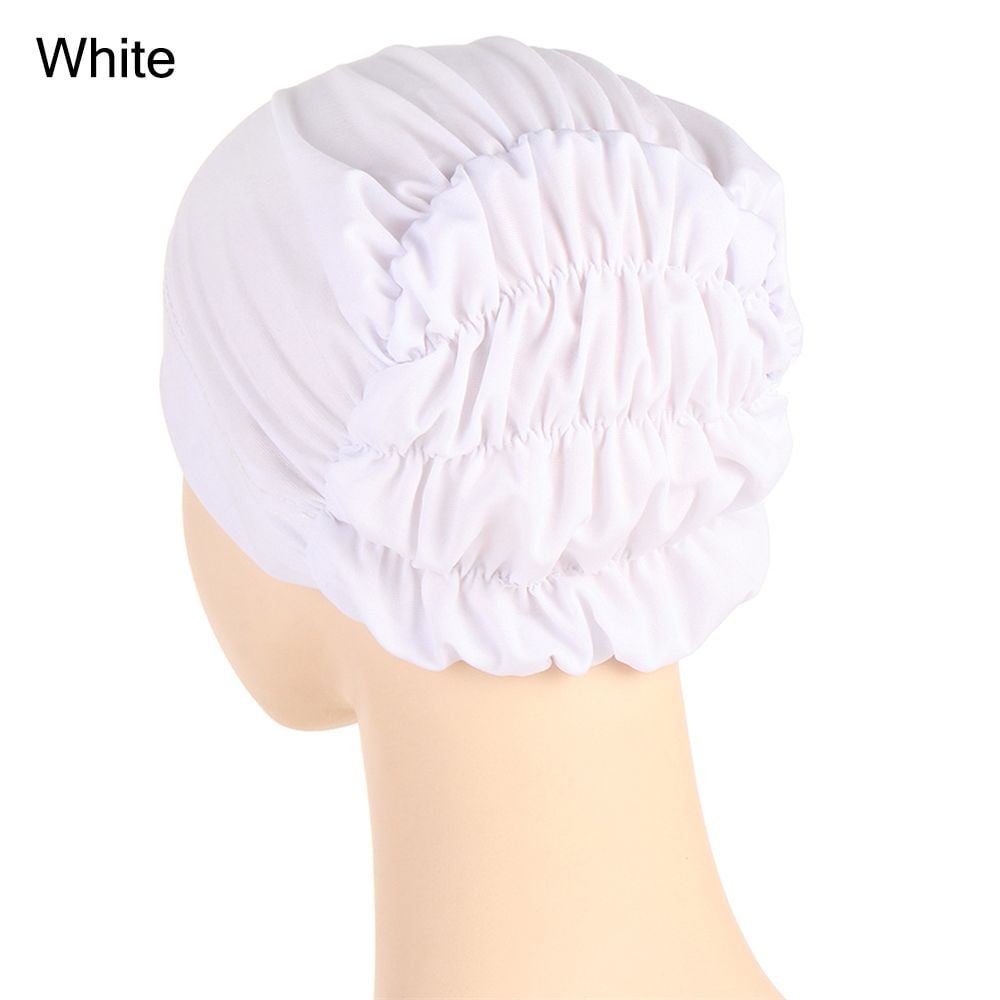 Female Hijabs Muslim Elastic Women Headscarf Bonnet Inner Cap Turban ...