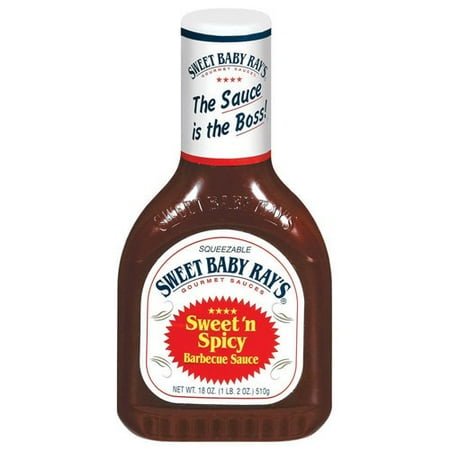 Sweet Baby Ray?s Sweet 'N Spicy Barbecue Sauce, 18 oz - Walmart.com