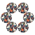 15.4inch Round Placemats, DIY Printing Design, Suitable for Kitchen ...