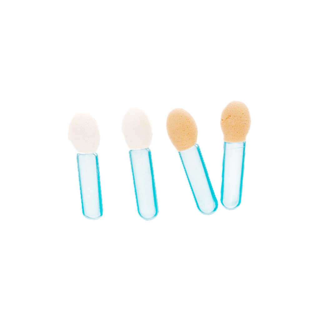 12 Uds 4cm cepillos de de ojos desechables palillos de aplicador con ...