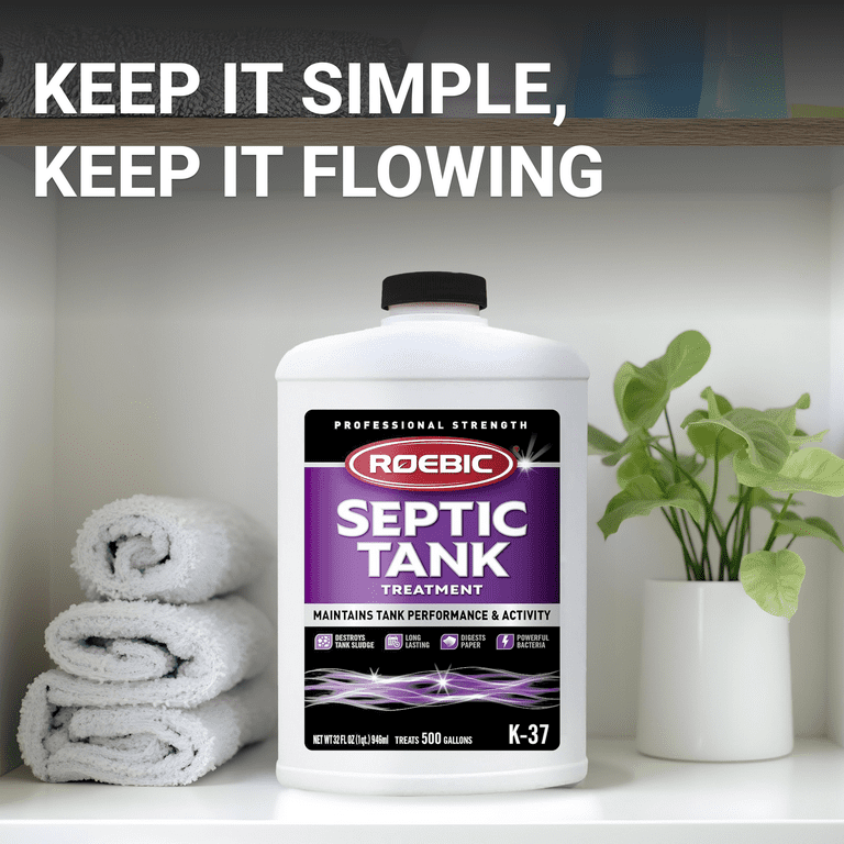 Enzyme Drain Cleaner Microbe-Lift 32 Oz. Cesspool & Septic Tank ...