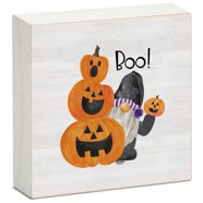 CounterArt "Let Everything" Artistic Freestanding Solid Wood Block Sign ...