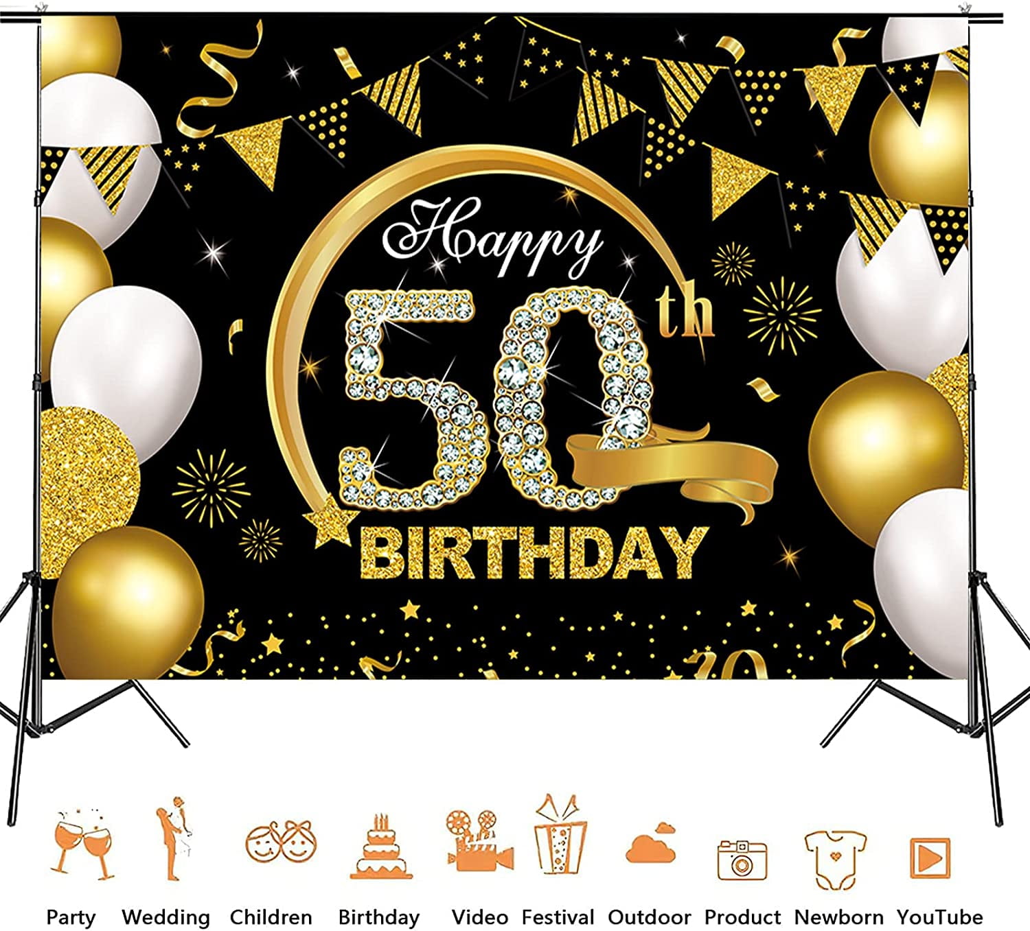 50th Birthday Clip