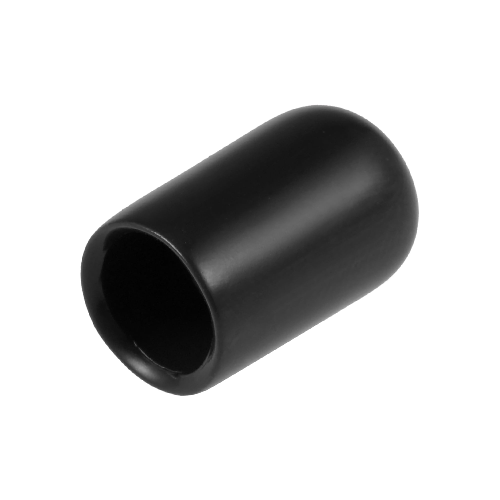 Uxcell 7mm ID Black Screw Thread Protectors Vinyl End Caps 80 Pack ...