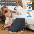 Dog Stairs for Small Dogs, Small Dog Stairs for Bed, Dog Steps for ...