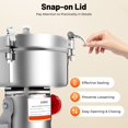 Commercial Spice Grinder Electric Grain Mill Grinder High Speed ...