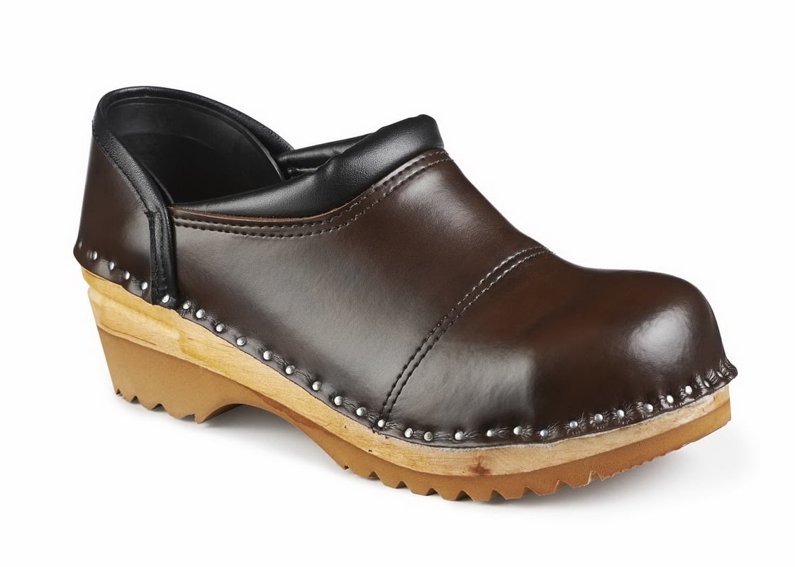 (Price/pair)Troentorp Bastad Clogs The Pablo-Cola Brown-45 - Walmart.com
