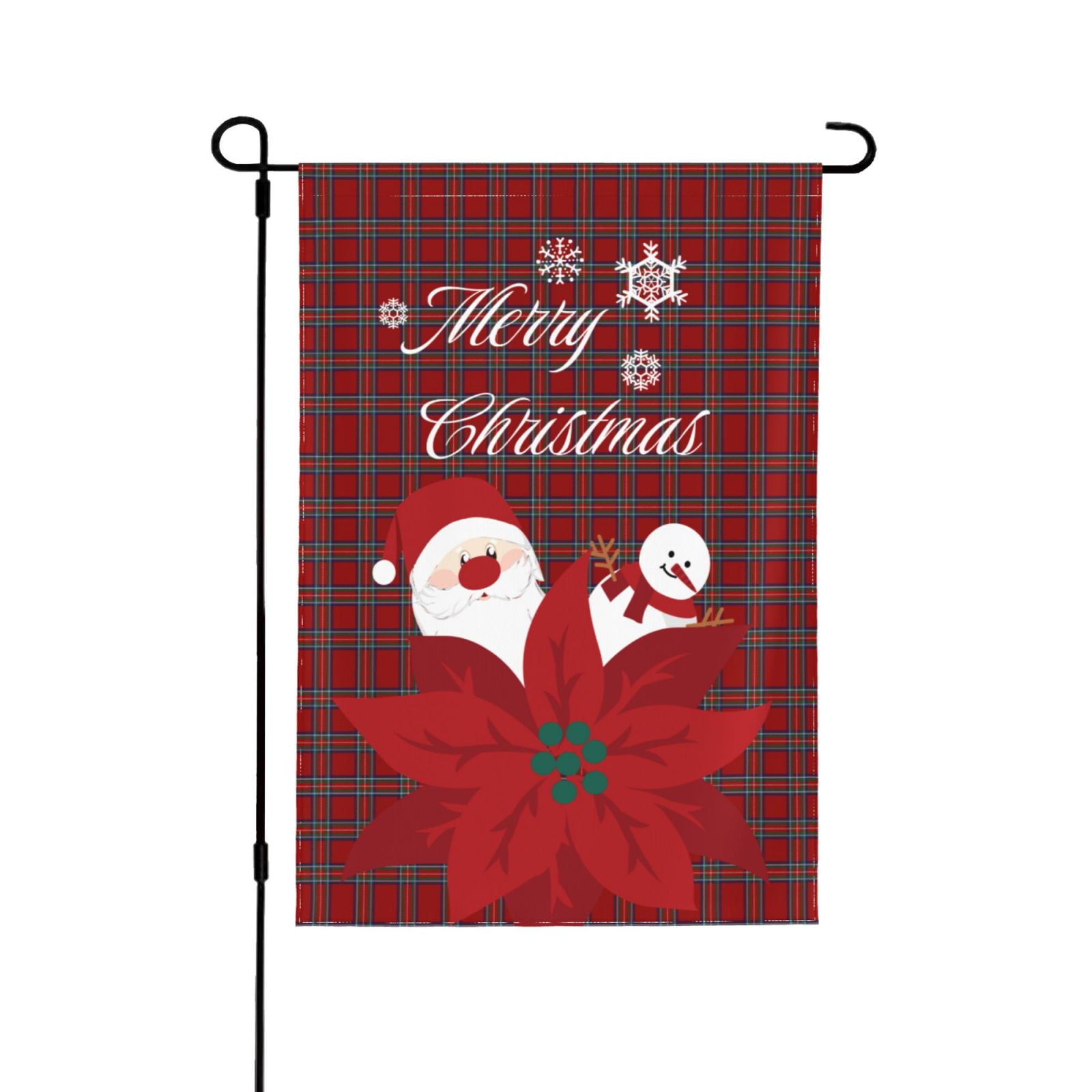 XMXY Christmas Snowflake Garden Flags Double Sided,Farmhouse Holiday ...