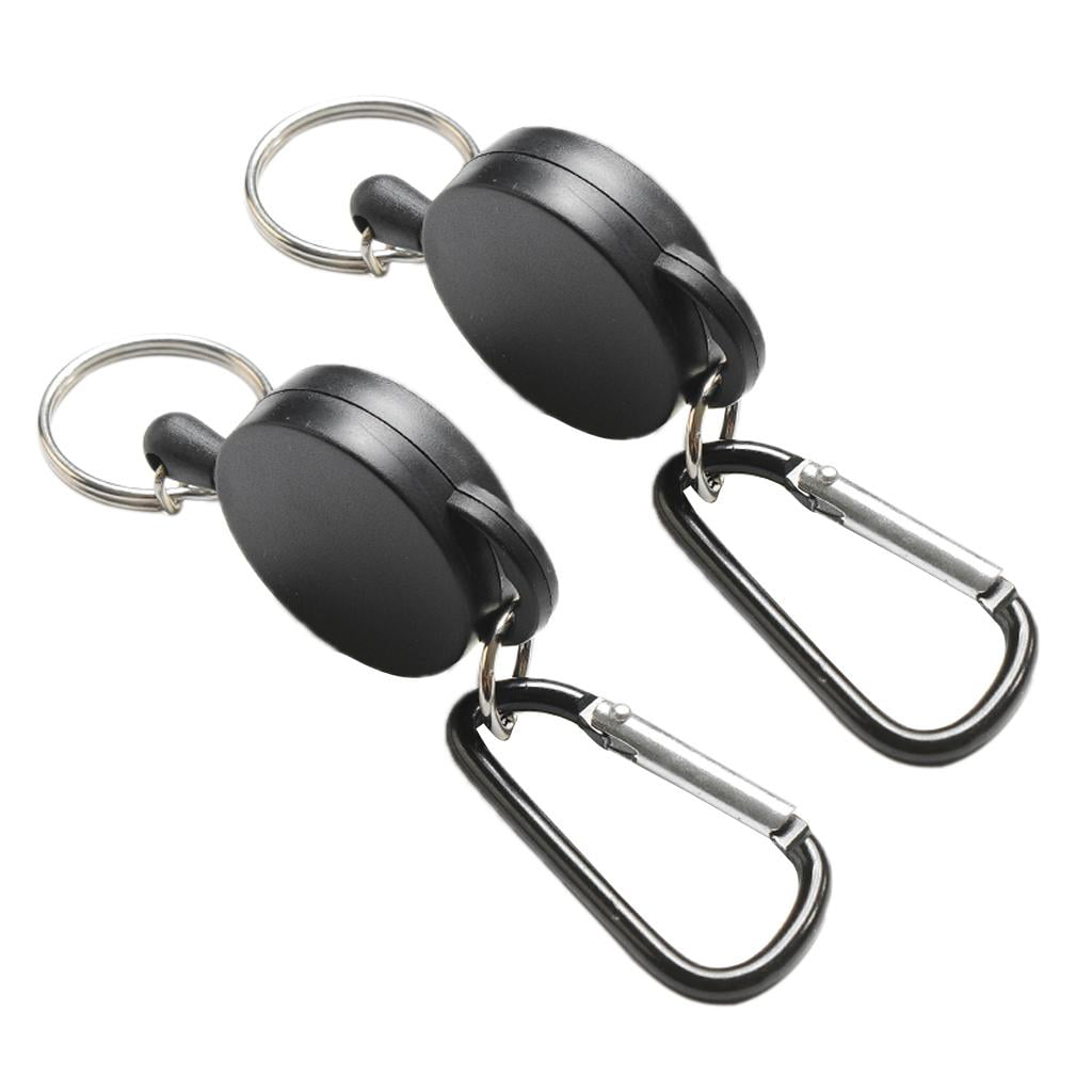 Click here for Luzkey 2 Pieces Key Chain Metal Retractable 65cm prices