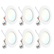 GE Cync Reveal HDPlus Wafer Smart LED Downlight, Color Changing Wifi ...