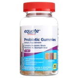 Equate 3-in-1 Daily Dietary Supplement Probiotic Gummies, Natural Fruit ...