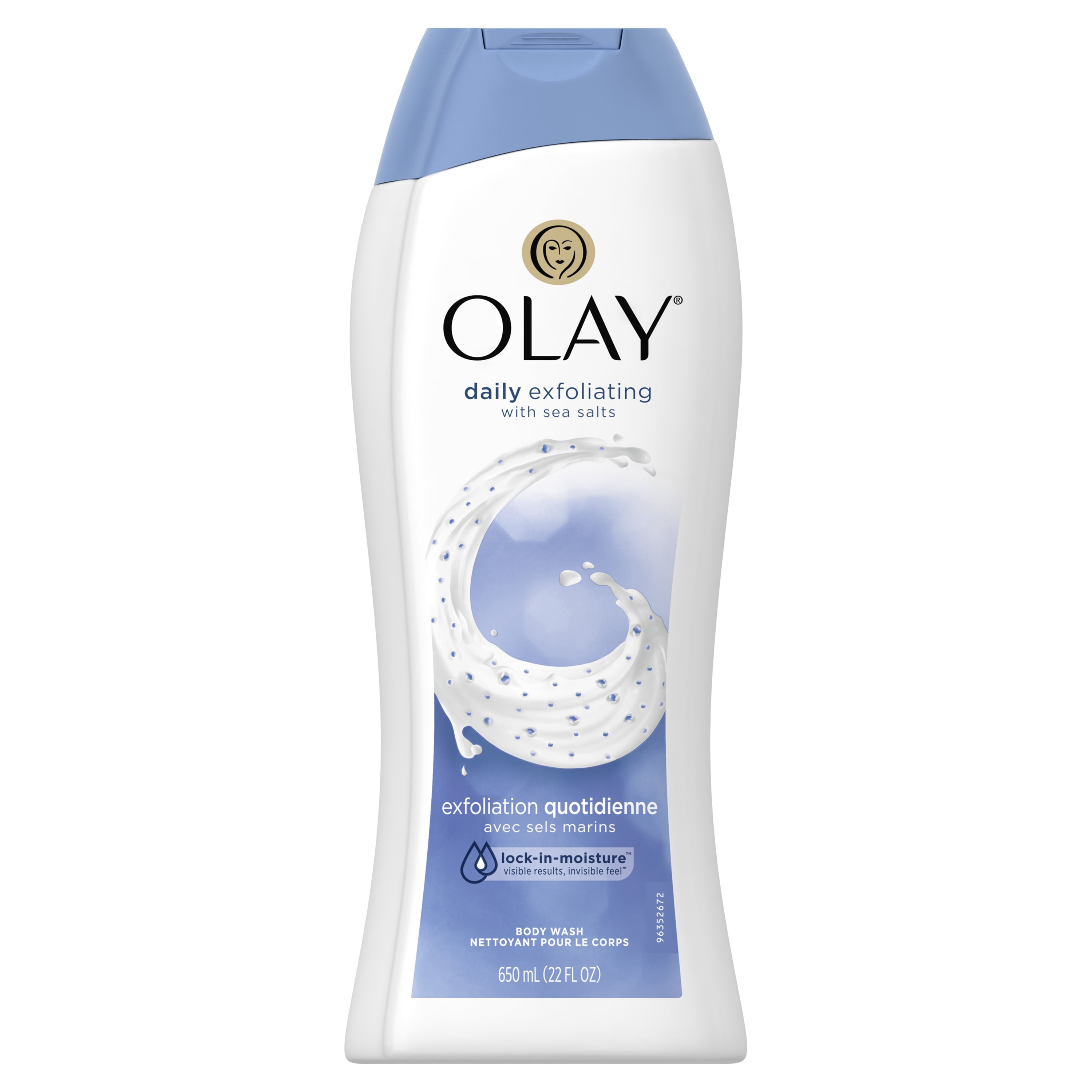 Olay Daily Exfoliating With Sea Salts Body Wash 22 Oz