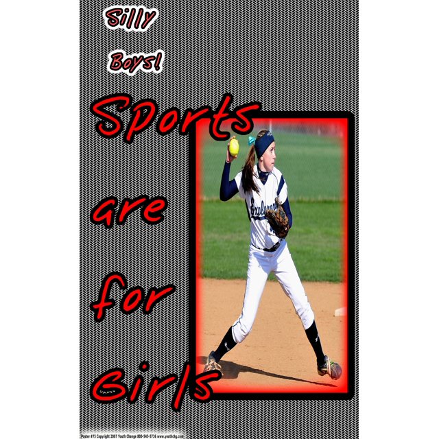 Youth Change Poster #75 Finally! A Sports Poster for Girls and Young ...