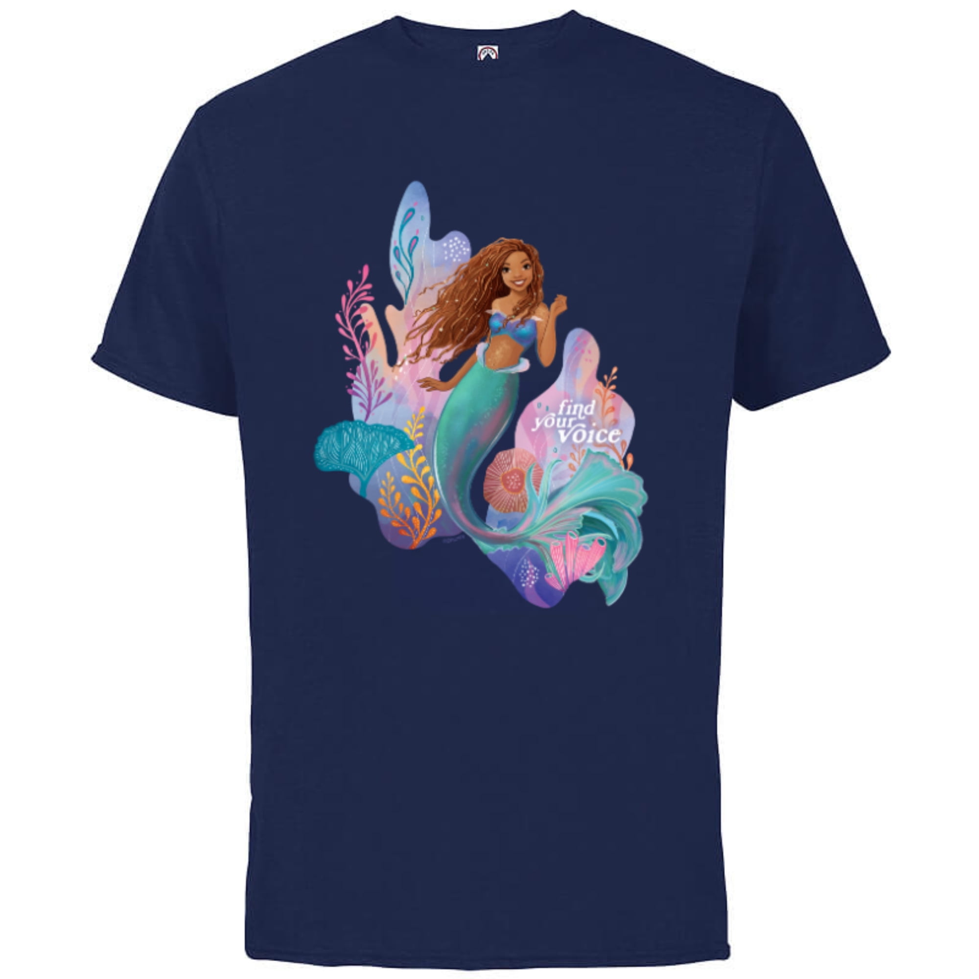 Disney The Little Mermaid Ariel Find Your Voice - Short Sleeve Cotton T ...
