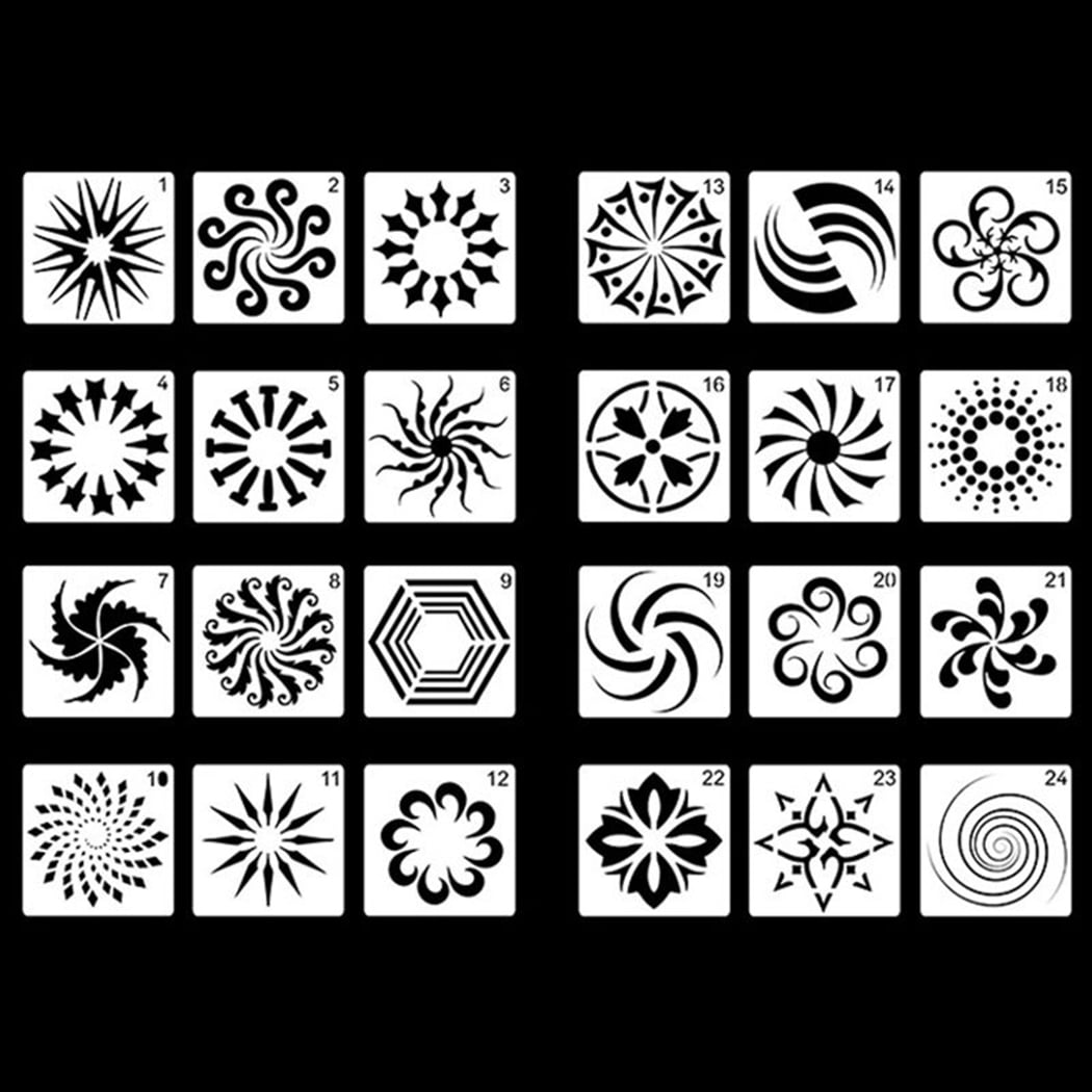 Click here for Nobrand 24pcs Painting Stencil Diy Mandala Pattern... prices