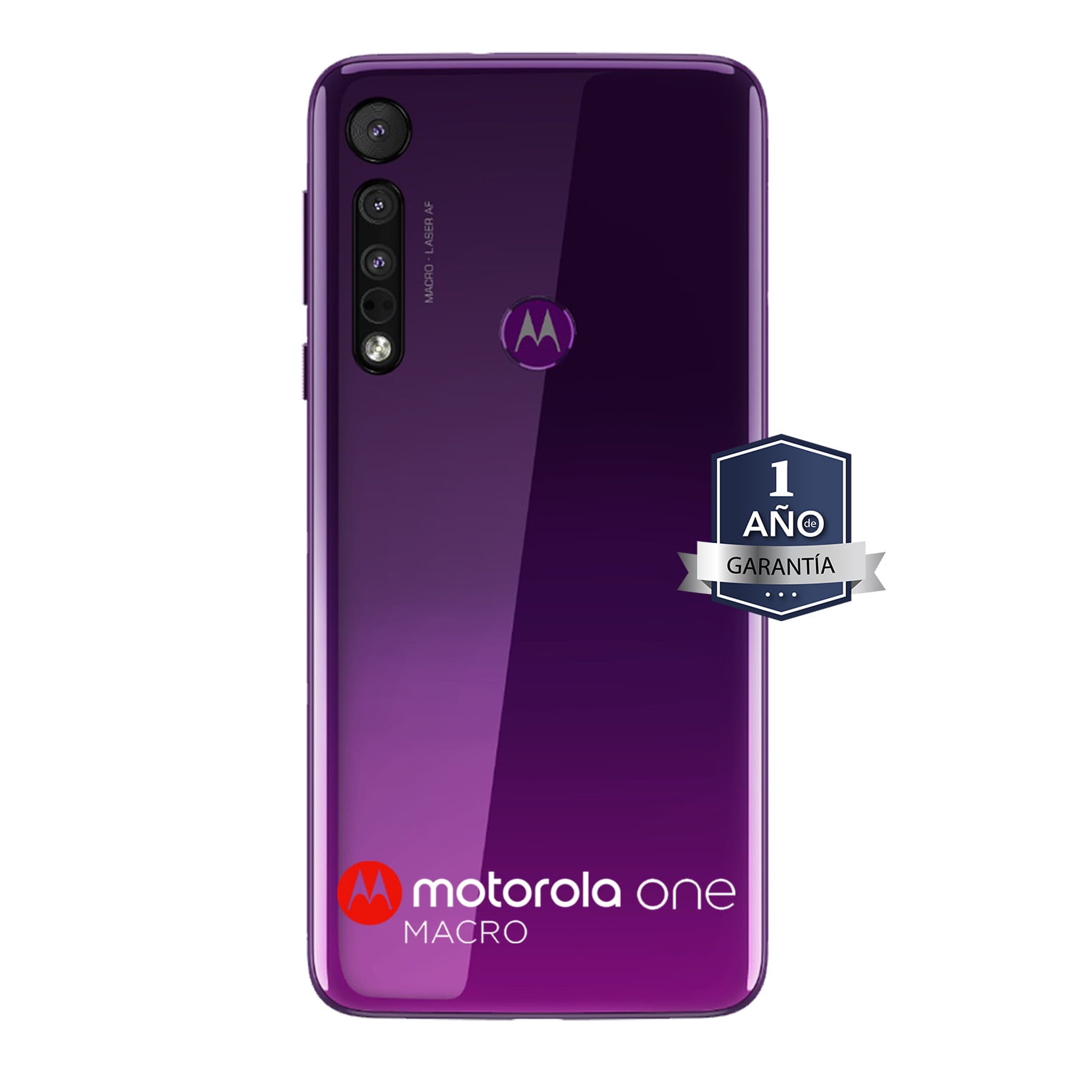 Smartphone Motorola Motorola Moto One Macro 64GB Dual Sim Violeta - 1 ...
