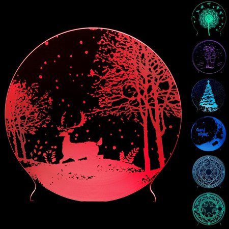 3D Night Light Acrylic Sheets,Clear Acrylic Base Light Sign,4mm Plastic ...