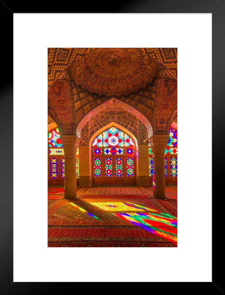 Nasir Al-Mulk Mosque Iran Interior Islamic Wall Art Muslim Art Islamic ...