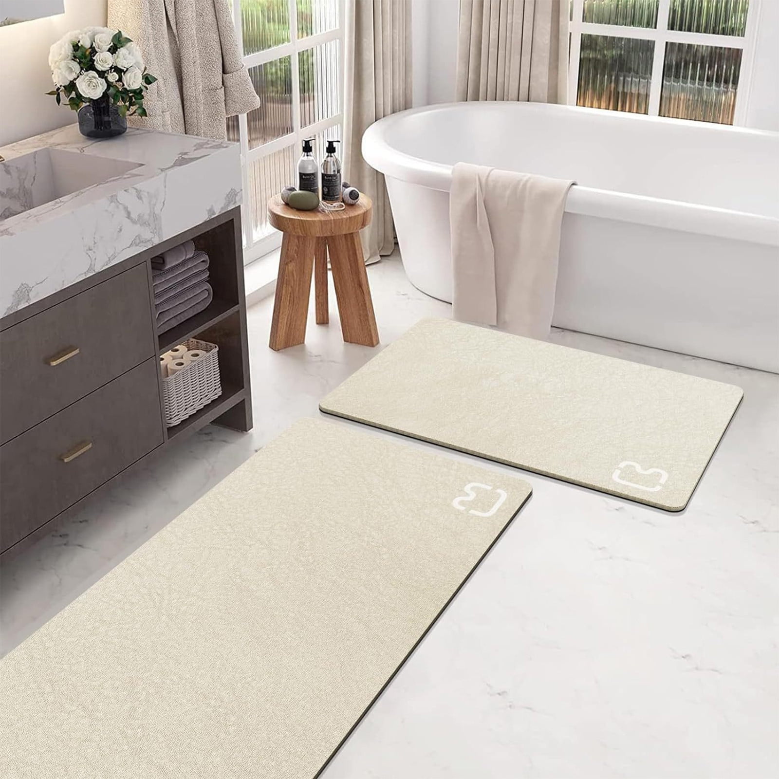 Click here for Cagogo Clearance Under $5 Bath Mat Rug Sets 2 Piec... prices