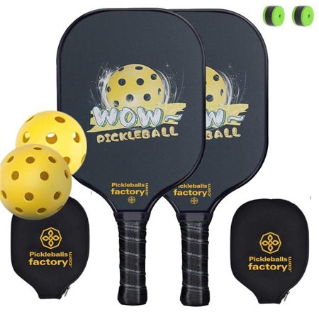 Pickleball Factory SX-0031-7 Pickleball Rackets & Mystery Power ...