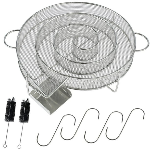 AMERTEER Smoke Generator 25x18x4in Stainless Steel Cold Smoke Generator ...