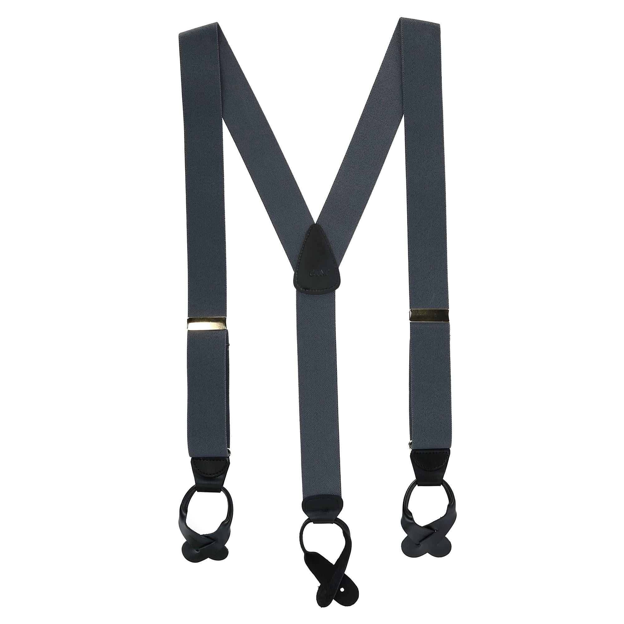 Click here for Ctm Elastic Button End Suspenders (Mens) prices