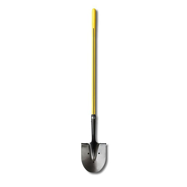 Nupla 545-72-138 Rice Shovel with 16 Gauge Hollow Back Blade and Ergo ...