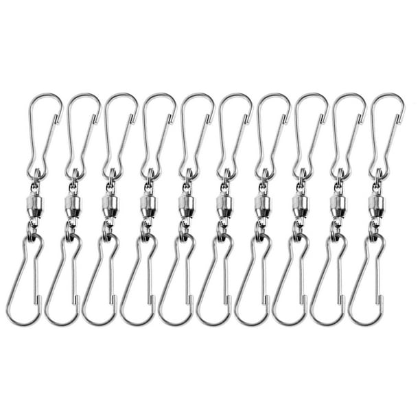 wolftale 10pieces Compact Size Wind Chimes Hook Clips Strong Bearing ...