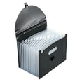 Accordion File Organizer, 13 Pockets Expanding File Folder with Handle ...