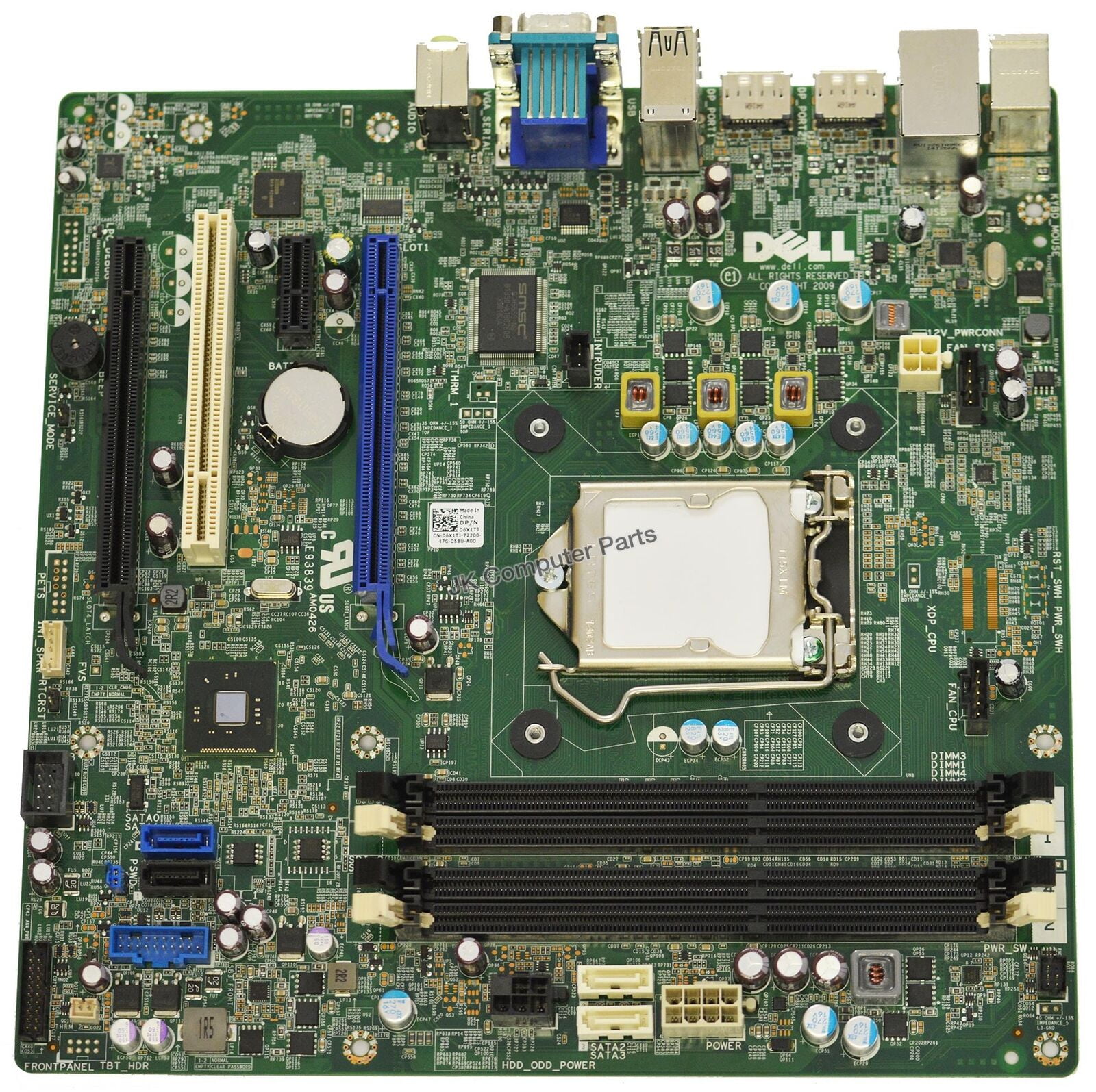 Dell Optiplex 9020 Intel Desktop Motherboard s1155 6X1TJ - Walmart.com