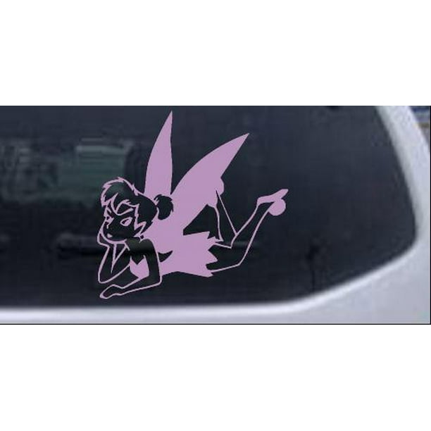 Tinkerbell Laying Car or Truck Window Decal Sticker - Walmart.com