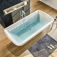 Eviva Atlantis Free Standing 67" Acrylic Bathtub - Walmart.com