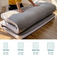 Futon Mattress, Full Size, Extra Thick Portable Foldable Sleeper ...