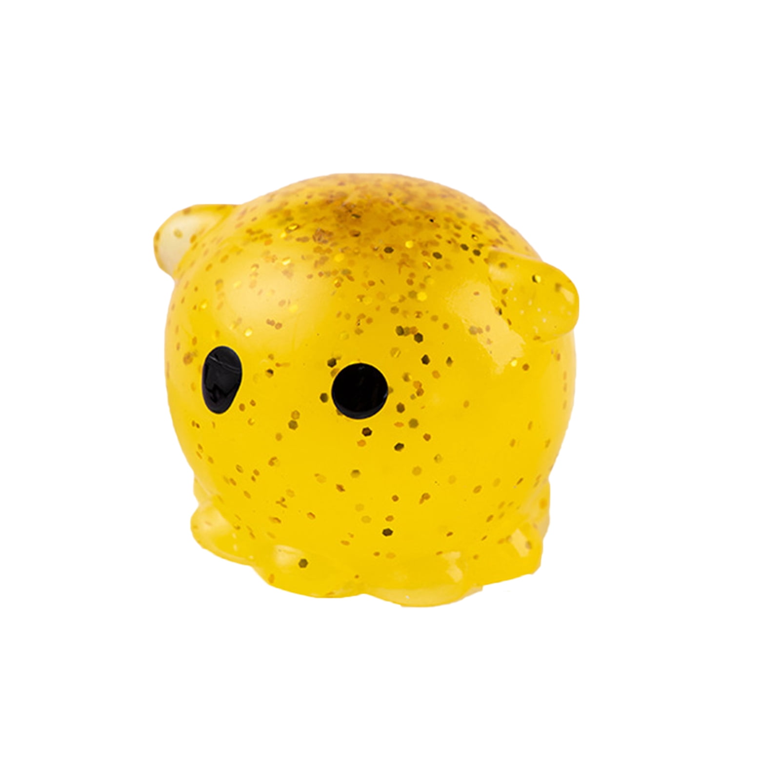 UDIYO Animal Squishes Toy Glitter Sequins Rabbit Chick Dolphin Whale ...