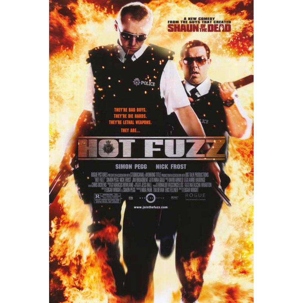 Hot Fuzz Movie POSTER 11" x 17" Style E - Walmart.com - Walmart.com