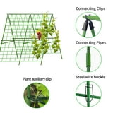 "Owis 48""x48"" A-Shape Garden Trellis Set, Detachable Raised Bed for ...