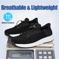 Orthinice Men's Shoes Arch Support Slip-On Casual Shoes, Medium Wide ...