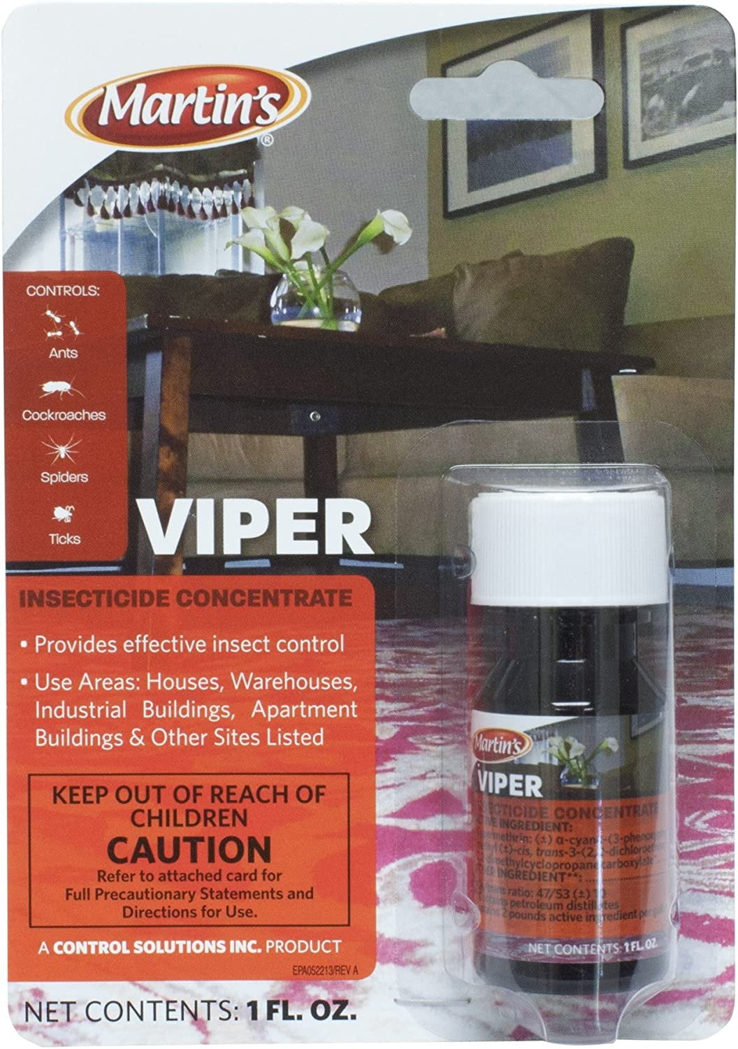 Control Solutions - 82005004 - Martin's Viper - Insecticide Concentrate ...