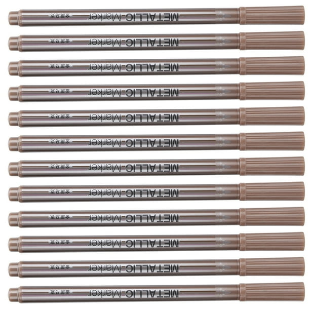 Marker Paint Pen, 6.1in Fine Nibs Metallic Marker For Teenagers For Art ...