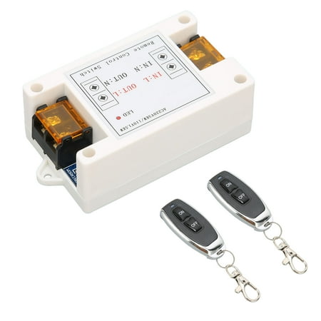 Wireless Remote Switch, High Sensitivity AC85-260V Remote Control Relay ...