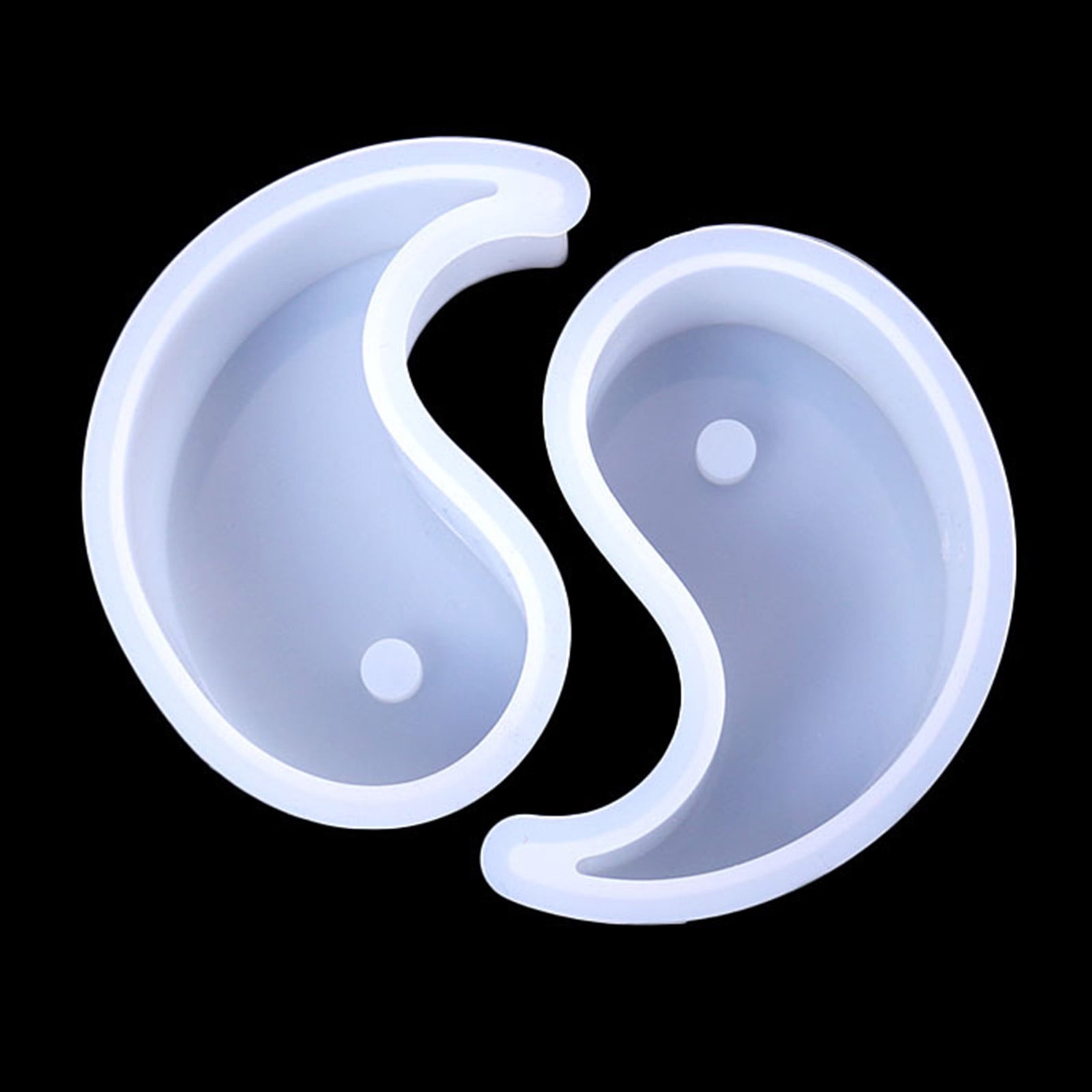 Buy Tai Chi Yin Yang Candle UV Epoxy Resin Mold Gypsum Plaster Wax Soap ...
