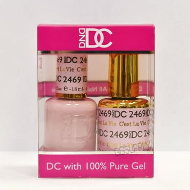 DND DC Duo Soak off Gel & Matching Nail Polish 2438 Whipped Cream ...