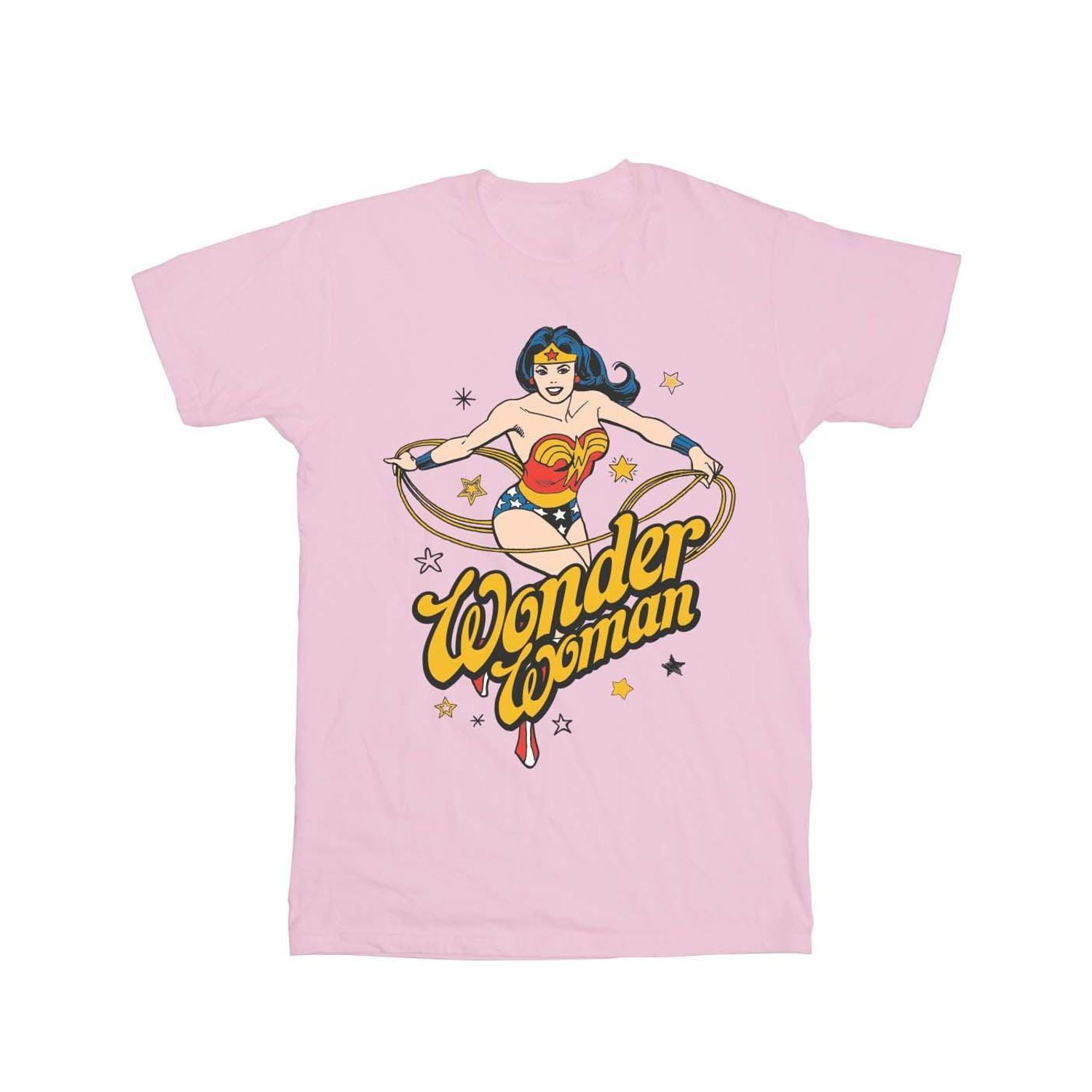 Click here for Dc Comics Girls Wonder Woman Stars Cotton T-Shirt... prices