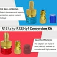 R1234YF Quick Coupler, R1234yf to R134a Adapter, 1234yf to 134a Adapter ...