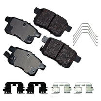 Akebono ProACT ACT2076 : Front Ceramic Brake Pads, Ultra-Premium, 4 ...