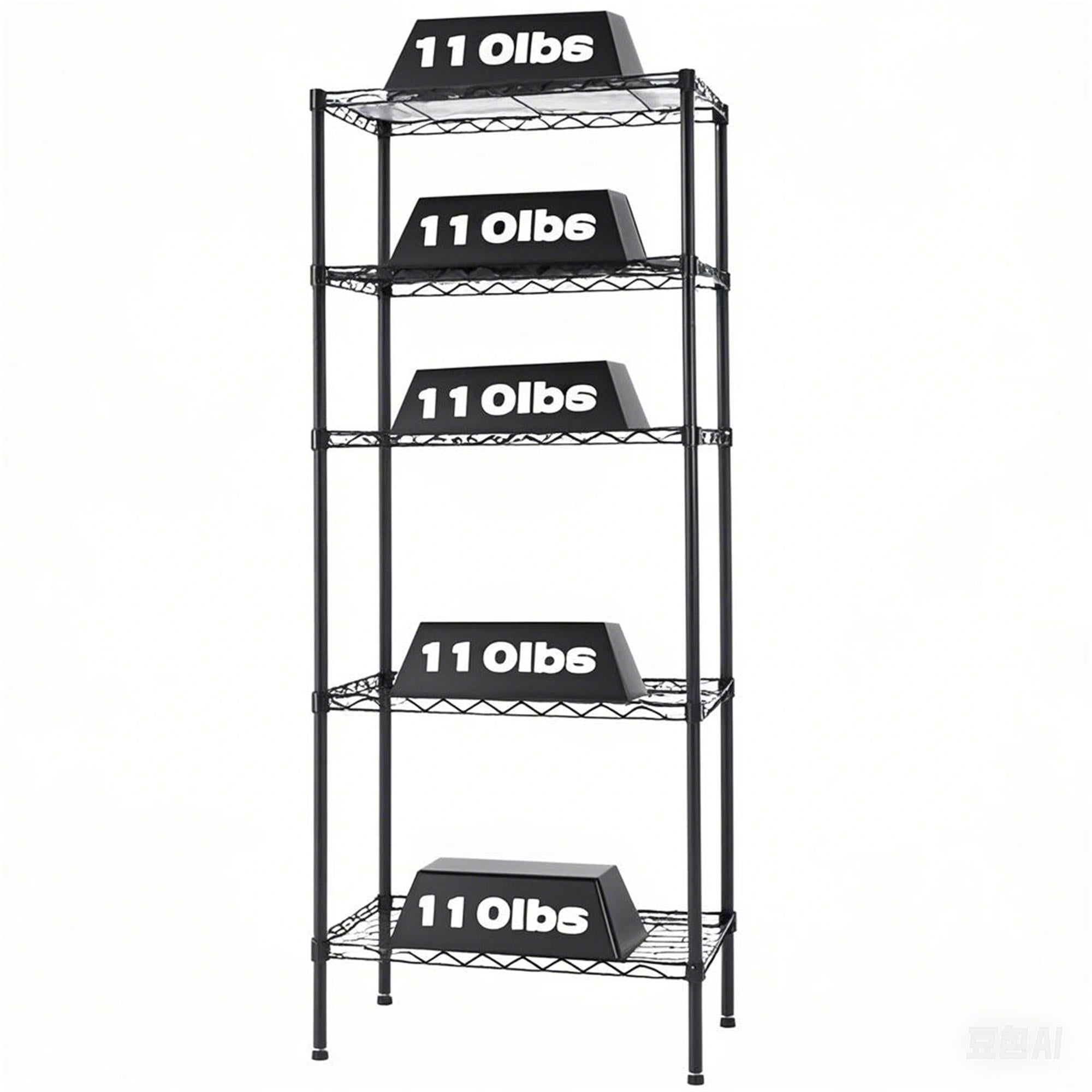 Click here for Sortwise 5-Tier Storage Shelf  Wire Shelving Unit... prices