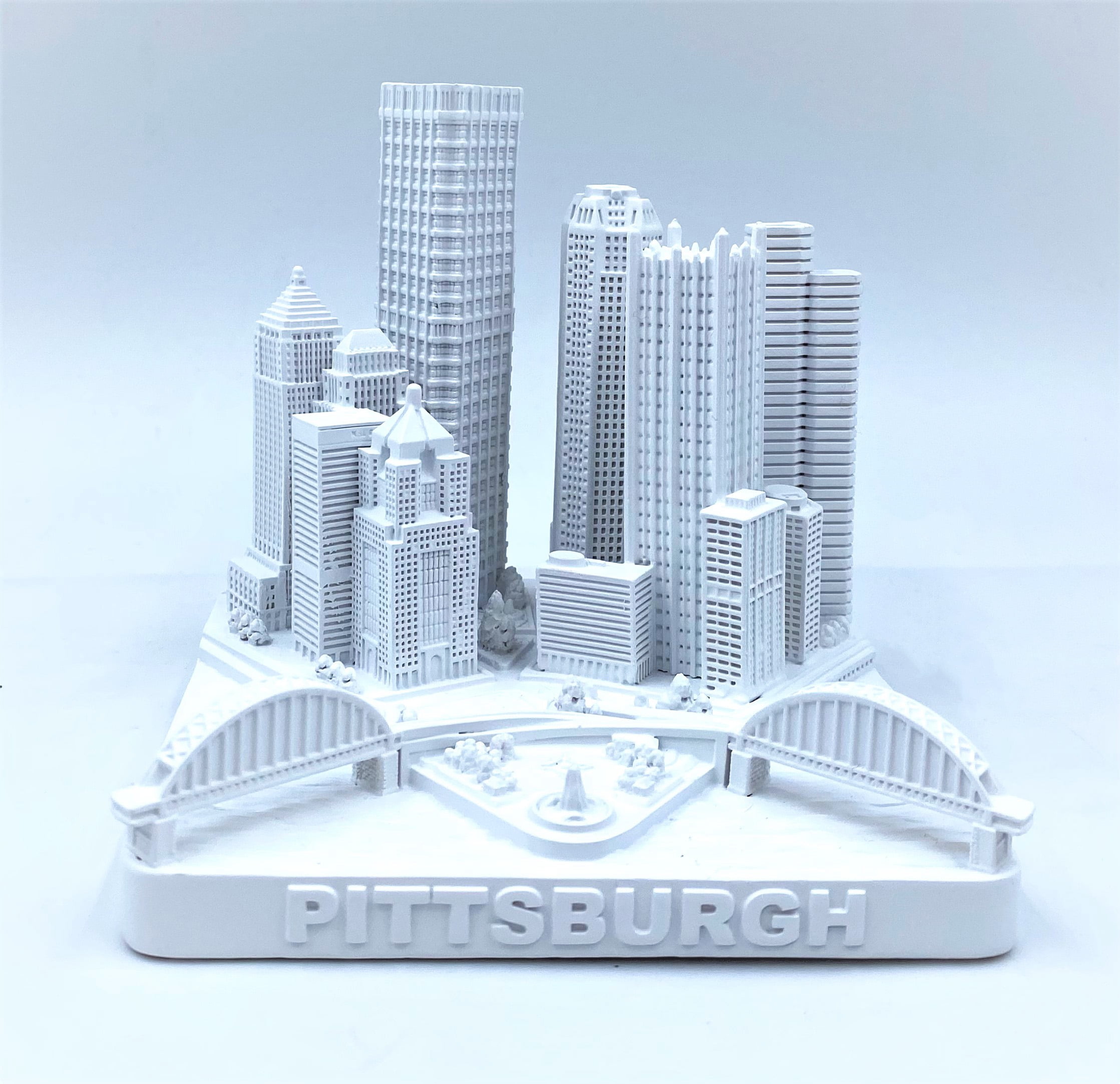 Pittsburgh 3D City Famous Building Model Statue Souvenir Decoration for ...