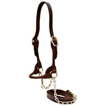 Weaver Leather Livestock Dairy/Beef Rounded Show Halter Brown ,Small ...