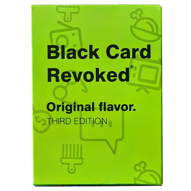 Black Card Revoked Third Edition Full English Game Card Party Strategy Game - Walmart.ca